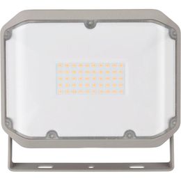 Fa.Brennenstuhl LED Au&szlig;en-Wandleuchte &raquo;AL 3050&laquo; Warmwei&szlig; grau LED Fluter zur Wandmontage mit warmwei&szlig;em Licht