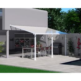 Terrassendach &raquo;Olympia 3x5.4&laquo; BxT: 546x295 cm wei&szlig; Aluminium, Polycarbonat (PC) B/H/T: 546cm x 305cm x 295cm