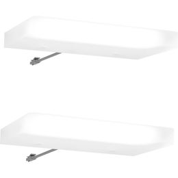 Rauch Aufbauleuchte &raquo;Zubeh&ouml;r f&uuml;r -Schr&auml;nke Schrankbeleuchtung Aufsatzleuchte LED&laquo; Neutralwei&szlig; LED-Acryl-Aufsatzleuchte B/H/T: 12/1/18 cm H: 1cm, 2er-