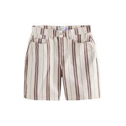 next Shorts Damen Gr&ouml;&szlig;e 33 ecru / braun