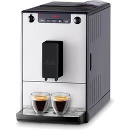Melitta Kaffeevollautomat &raquo;Solo 950-766, Pure Silver&laquo; Perfekt f&uuml;r Caf&eacute; cr&egrave;me & Espresso, nur 20cm breit silber Einheitsgr&ouml;&szlig;e Kaffeevollautomat