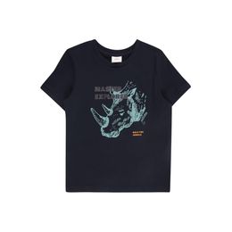 s.Oliver Shirt boy size 104 marine blue / Light blue / Anthracite / Orange