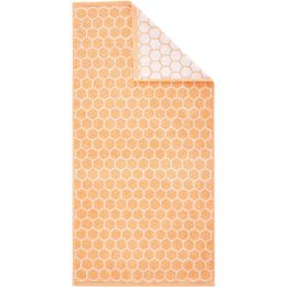 Dyckhoff Duschtuch &raquo;Pure Natural Honey&laquo; BIO Baumwolle, GOTS orange Frottier, Baumwolle B/L: 70cmx140cm, 1 Stk., Frottier