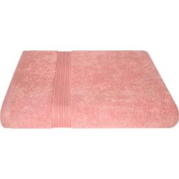 Dyckhoff Badetuch &raquo;Siena&laquo; in tollen Unifarben rosa Walkfrottier, Obermaterial: 100% Baumwolle B/L: 100cmx150cm, 1 Stk., Walkfrottier