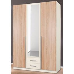 wimex Kleiderschrank &raquo;Skate&laquo; wei&szlig; B/H/T: 135cm x 198cm x 58cm, Schubladen: 2 Stk. T&uuml;ren: 3 Stk.