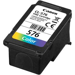 Canon Tintenpatrone &raquo;CL-576&laquo; bunt Der FINE Druckkopf mit Cyan, Magenta und Gelb Tinte f&uuml;r farbstabile, lebendige Fotodrucke