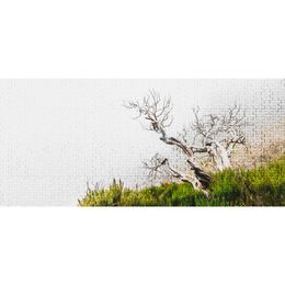 ARCHITECTS PAPER Fototapete &raquo;Atelier 47 Death Tree Puzzle 2&laquo; Wald glatt Vlies, Wand, Schr&auml;ge, Decke gr&uuml;n Vlies B/L: 6m x 2,7m