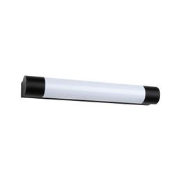 Paulmann LED Spiegelleuchte &raquo;Selection Bathroom Spiegelleuchte Orgon IP44 3000K 230V 7,5W&laquo; 1 Stk. Warmwei&szlig; Badezimmerleuchte schwarz 1, H: 6cm, 1 Stk.