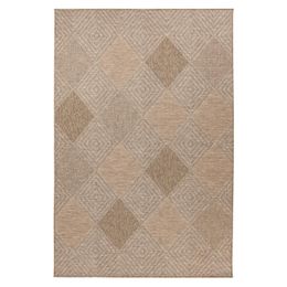 Kayoom Teppich &raquo;Sindra 425&laquo; rechteckig 9 mm H&ouml;he Kurzflor Polypropylen B : 120cm 1 Stk., 9mm, L: 170cm