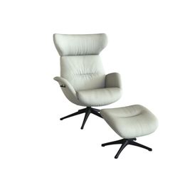 FLEXLUX Relaxsessel &raquo;Fernsehsessel More, ergonomisch, drehbar, robuster Fu&szlig;, Scandi&laquo; Premium Komfort, R&uuml;cken- & Kopfteilverstellung, drehbar, Fu&szlig; 