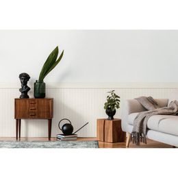 Livingwalls living walls Vliestapete &raquo;Wallpanel Tapete Wandpaneele Mustertapete Holzpaneele Natur&laquo; matt strukturiert Vliestapete Holz-Optik f&uuml;r Schlafzimmer K&uuml;che
