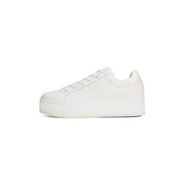 Tommy Jeans Sneaker Damen Gr&ouml;&szlig;e 37 beige / wei&szlig; Sommerschuhe
