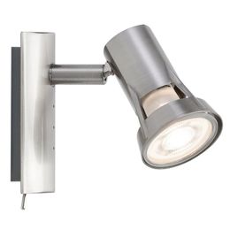 Paulmann Deckenleuchte &raquo;Spotlight Teja max. 1x10W 230V Metall&laquo; GU10 1 Stk. GU10 grau 1, H: 10cm, 1 Stk.