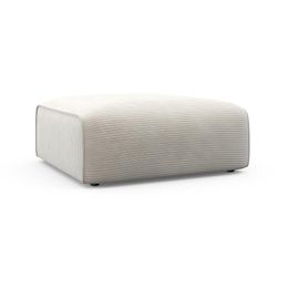 OTTO home Polsterhocker &raquo;Merid Sitzhocker, Ma&szlig;e B/T/H: 97/97/43 cm&laquo; als Modul oder separat verwendbar, f&uuml;r individuelle Zusammenstellung beige 100% 