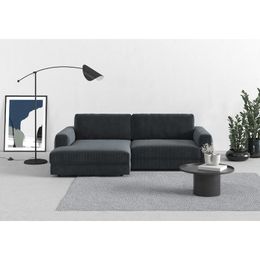 Trendmanufaktur Ecksofa &raquo;Bourbon, Mega Designsofa mit tollem Sitzkomfort, Breite 250cm, L-Form&laquo; extra tiefe Sitzfl&auml;che, wahlweise mit 