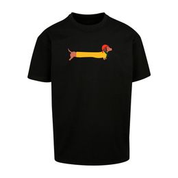 Merchcode Shirt 'Christmas Dog' male size XXXL Brocade / yellow gold / Red / Black