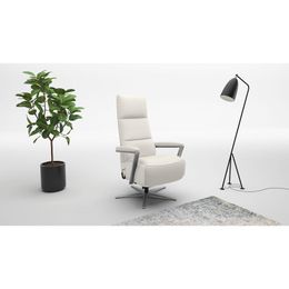 Sit & More sit&more TV-Sessel &raquo;Vario Comfort, inkl. Kopfteilverstellung & 360&deg; Drehfunktion&laquo; inkl. Herz-Waage-Funktion & 3 Motoren, H&ouml;he der Armlehnen 64cm wei&szlig; 