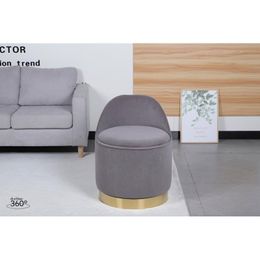 Kayoom Sessel &raquo;Drehhocker Viktor 125,Drehhocker in modernem Design,Stauraum im Innere&laquo; 1 Stk. tlg. drehbarer Sockel, mit Stauraum, komfortable R&uuml;ckenst&uuml;tze 
