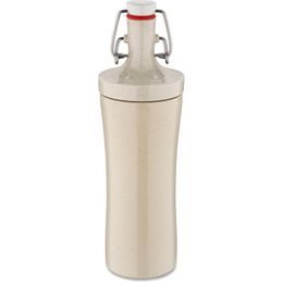 Koziol Trinkflasche &raquo;PLOPP TO GO&laquo; mit B&uuml;gelverschluss, ideal f&uuml;r unterwegs, 425 ml beige Kunststoff 425ml