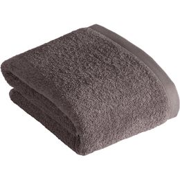 Vossen Saunatuch &raquo;High Line&laquo; grau Walkfrottee, Obermaterial: 100% Baumwolle B/L: 100cmx150cm, 1 Stk., Walkfrottee