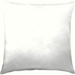 Kaeppel Kissenbezug &raquo;Uni Mako-Satin, 100% Baumwolle&laquo; Kissenh&uuml;lle in vielen sch&ouml;nen Farbt&ouml;nen mit Rei&szlig;verschluss wei&szlig; Baumwolle, Obermaterial: 100% Baumwolle B