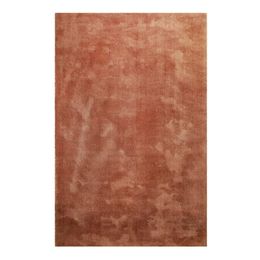 Teppich &raquo;Sienna&laquo; rechteckig 20 mm H&ouml;he Hochflor, Microfaser, uni, weich & kuschelig, Wohnzimmer, Schlafzimmer braun Polyester B : 130cm 1 Stk., 20mm, 