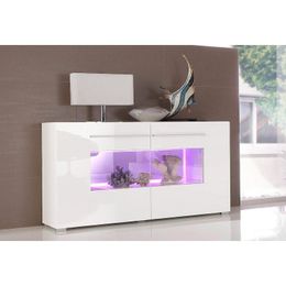 Sideboard &raquo;Aqua&laquo; Breite 120 cm wei&szlig; Einheitsgr&ouml;&szlig;e