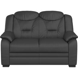 COTTA 2-Sitzer &raquo;Marcus&laquo; Sofa mit hoher R&uuml;ckenlehne grau 64% Polyurethan, 25% Polyester, 11% Baumwolle B/H/T: 138cm x 99cm x 99cm, Kunstleder SOFTLUX