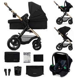 Kinderkraft Kombi-Kinderwagen &raquo;MOOV 2 XL&laquo; 27 kg mit Luftreifen schwarz Einheitsgr&ouml;&szlig;e Kombi-Kinderwagen