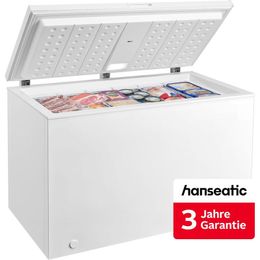 Hanseatic Gefriertruhe &raquo;HGT128A&laquo; 85 cm hoch 128,5 cm breit inkl. 3 Jahre Herstellergarantie silber Innenbeleuchtung
