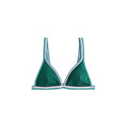 next Bikinitop Damen Gr&ouml;&szlig;e 85 smaragd / rosa