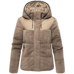 Marikoo Jacke 'Kaguraa 16' Damen Gr&ouml;&szlig;e XL cappuccino / braunmeliert