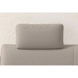 Sit & More sit&more Kopfst&uuml;tze &raquo;Panini&laquo; 2 St&uuml;ck im Set grau B/H/T: 50cm x 25cm x 11cm, Luxus-Microfaser Euphoria