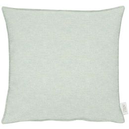 Apelt Dekokissen &raquo;Morris&laquo; Kissenh&uuml;lle mit F&uuml;llung, 1 St&uuml;ck gr&uuml;n Kunstfaser, Polyester B/L: 45cm x 45cm, 1 Stk.
