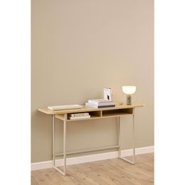 ACTONA GROUP Konsolentisch &raquo;Darlington&laquo; Tisch,Eiche,grau,140x40x77cm braun B/H/T: 140cm x 77cm x 40cm
