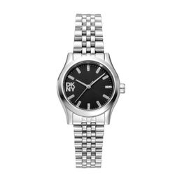 DKNY Damen DKNY Quarzuhr &raquo;Essentials Watch&laquo; Armbanduhr, Damenuhr, Edelstahlarmband, analog silber Einheitsgr&ouml;&szlig;e
