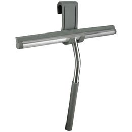 Kleine Wolke Duschabzieher &raquo;Sono&laquo; Breite: 26 cm silber Edelstahl, Silikon Einheitsgr&ouml;&szlig;e