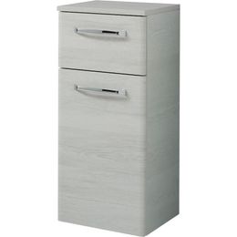 Unterschrank &raquo;Quickset Badschrank 30 cm breit, 1 T&uuml;r, 1 Schublade, 1 Einlegeboden&laquo; Badezimmer-Unterschrank inkl. T&uuml;rd&auml;mpfer, 1 T&uuml;r, Griffe in Chrom 