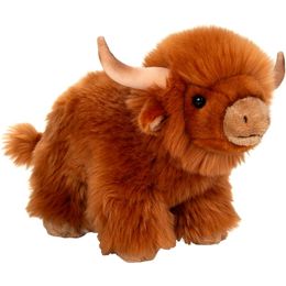 HERMANN TEDDY ORIGINAL Kuscheltier &raquo;Hochlandrind 28 cm&laquo; braun Einheitsgr&ouml;&szlig;e Kuscheltier