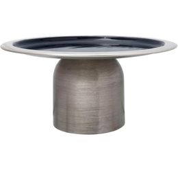 Kayoom Servierplatte &raquo;Kuchenplatte Art Deco 325&laquo; silber Metall B/H/L: 14cm