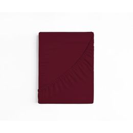 bellana Spannbettlaken &raquo;SleepStyle, aus 100% Baumwolle&laquo; formstabil und pflegeleicht, f&uuml;r Matratzen bis 20 cm H&ouml;he rot Jersey, Obermaterial: 100% 