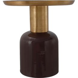 Kayoom Beistelltisch &raquo;Art Deco 825, Abstelltisch aus Metall,funktional und stabil&laquo; 1 Stk. tlg. Dekorativ, glanzvolle Lackierung, stilvolles Design lila 100% 