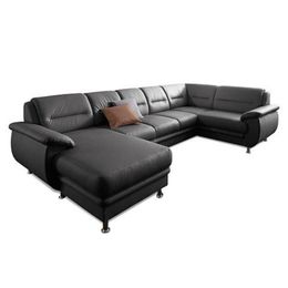 Sit & More sit&more Wohnlandschaft &raquo;Mailand U-Form, B: 312 cm, XXL-Couch mit Komfortpolsterung&laquo; optional Schlaffunktion, Liegefl. 122x247 cm, diverse 