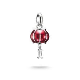 Thomas Sabo Damen Thomas Sabo Charm-Einh&auml;nger &raquo;Charm Lampion - Connect&laquo; mit Zirkonia (synth.) - Emaille Einheitsgr&ouml;&szlig;e