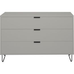 M&auml;usbacher Kommode &raquo;Bonnie&laquo; Kommode mit Drahtgestell grau Holzwerkstoff B/H/T: 119cm x 80cm x 45cm, 3 Stk.