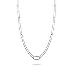 Thomas Sabo Damen Thomas Sabo Charm-Kette &raquo;Charm Club Connect: Paperclip mit einem Connect Link&laquo; silber 50, Silber 925 (recycelt), B: 16,5mm