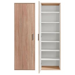 Procontour Mehrzweckschrank &raquo;Haushaltsschrank Clara&laquo; Sonoma Eiche, B/H/T: 50cm x 167cm x 52cm, T&uuml;ren: 1 Stk., Classic