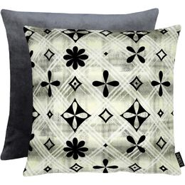 Apelt Dekokissen &raquo;Liz&laquo; Wendekissenh&uuml;lle ohne F&uuml;llung schwarz Bezug: 100% Polyester B/L: 46cm x 46cm, 1 Stk.