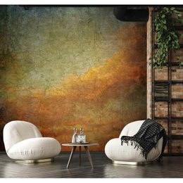 marburg Fototapete &raquo;Madelaine&laquo; matt glatt moderne Tapete f&uuml;r Wohnzimmer Schlafzimmer K&uuml;che gr&uuml;n Vlies B/L: 3,18m x 3,4m, Rollen: 1