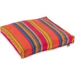 HOCK Sitzkissen &raquo;Yucatan&laquo; mit bunten Streifen bunt Kunstfaser B/L: 50cm x 50cm, 1 Stk.